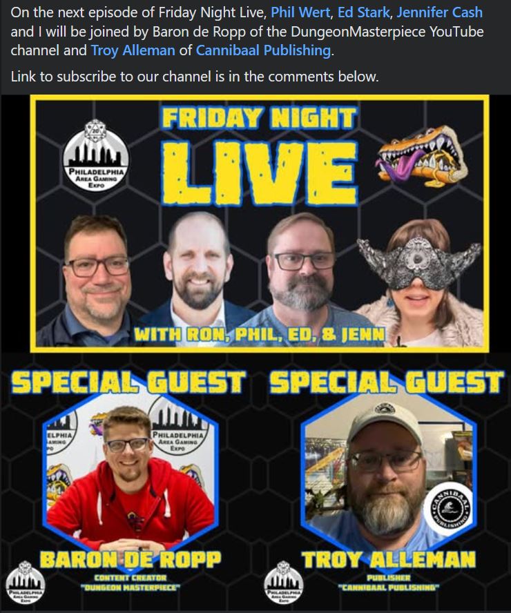 LIVE this Friday !!!!!!! – Cannibaal Publishing